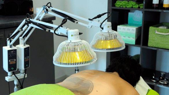 Moxa lamp - Shine Massagepraktijk